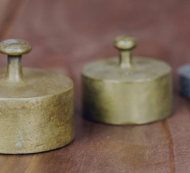 Verification of scales - non automatic weighing instruments