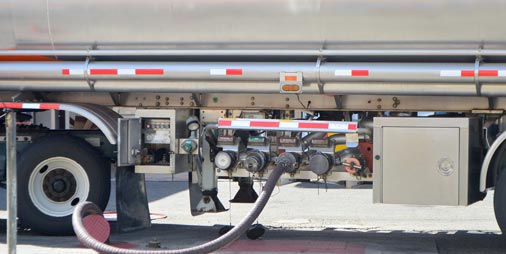 Verification of tanker truck counters