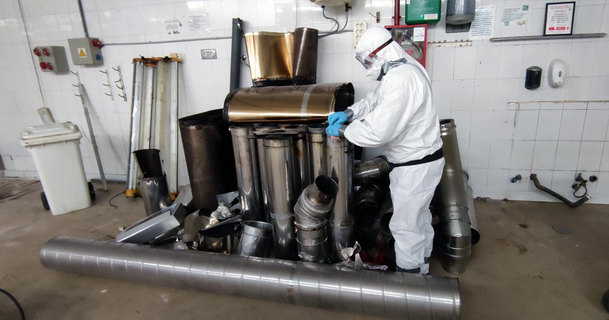 Asbestos: inventory, inspection, analysis and measurements