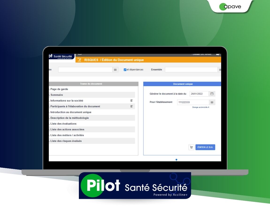 Apogée One Espace client Apave