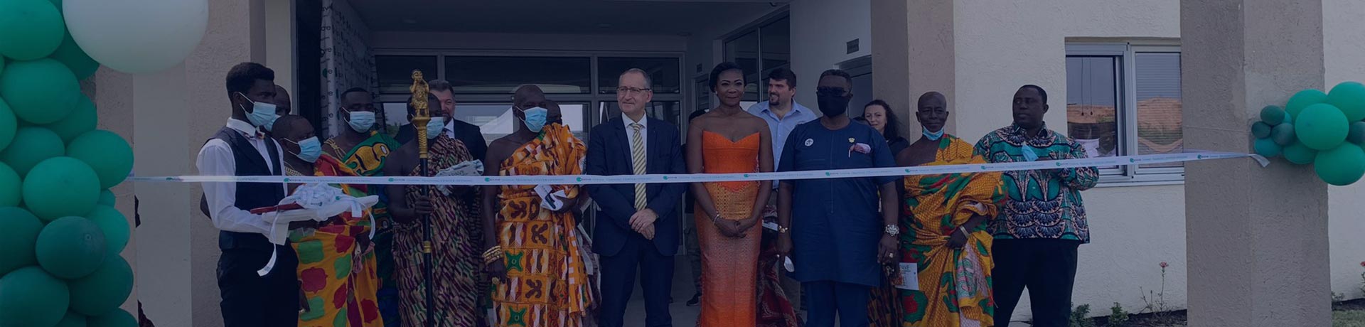 Inauguration of the new technical & training centre in Ghana