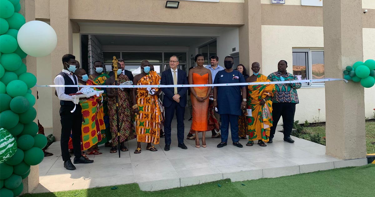 Inauguration of the new technical & training centre in Ghana