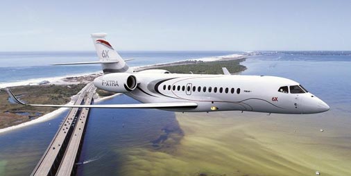 Tests vibratoires pour le nouveau Falcon F6X